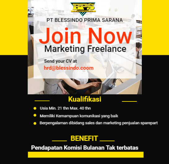 MARKETING FREELANCE | PT BLESSINDO PRIMA SARANA - PT Blessindo Prima Sarana